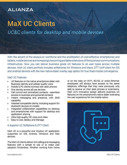 MaX UC Clients