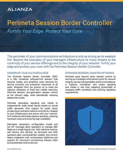 Perimeta SBC Datasheet